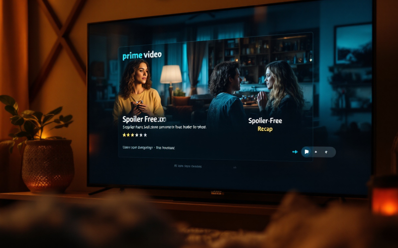 Amazon Prime Video Adds AI Recaps No Spoilers