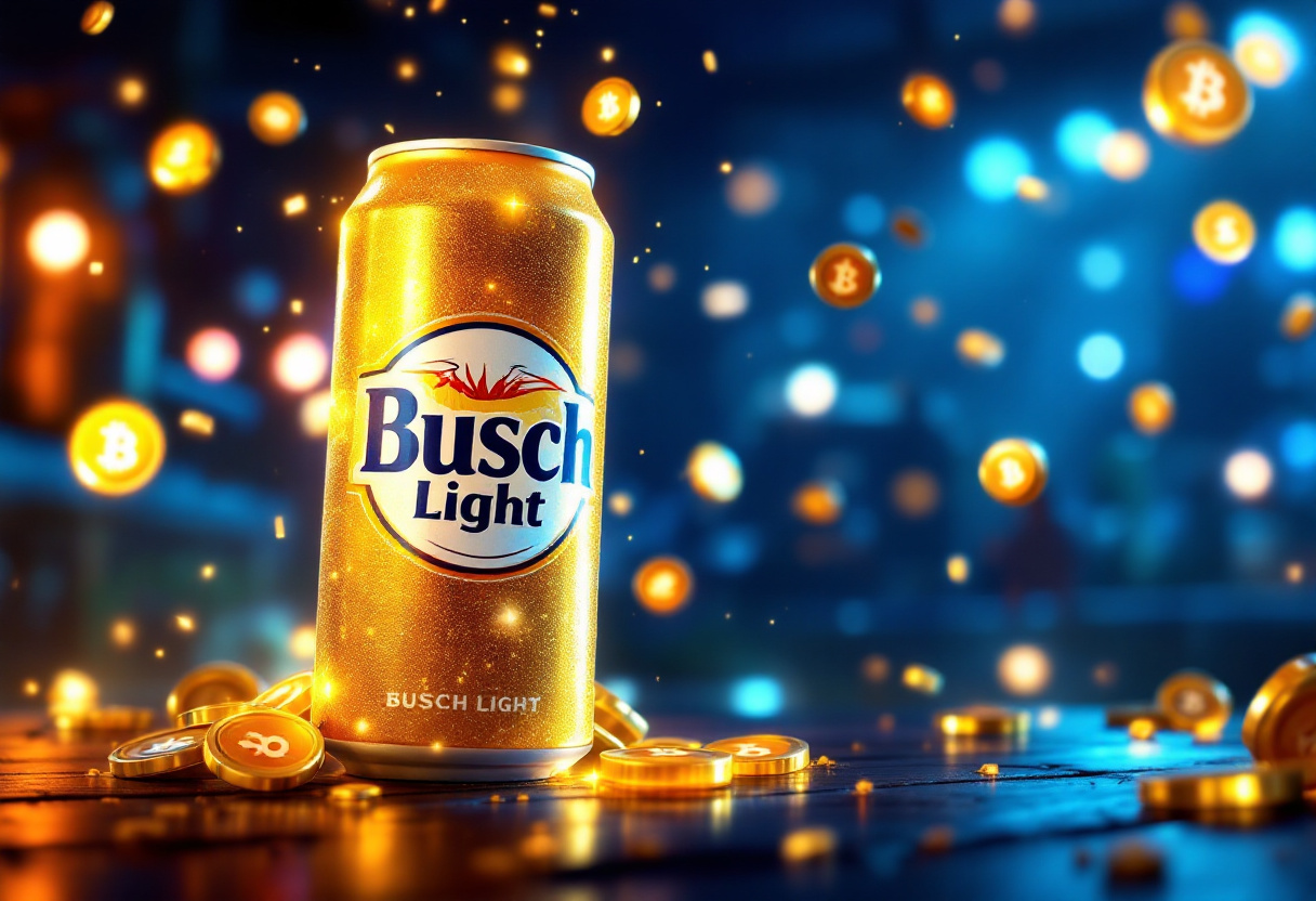 Busch Light Beer Airdrop Wild Brewing Moment